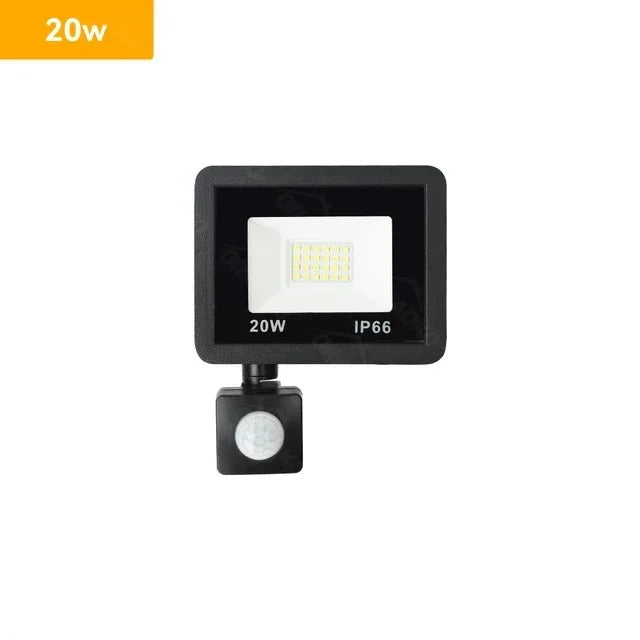 LED-Bewegungssensor-Flutlicht – Wasserdichter Außenstrahler, 10W-100W ...
